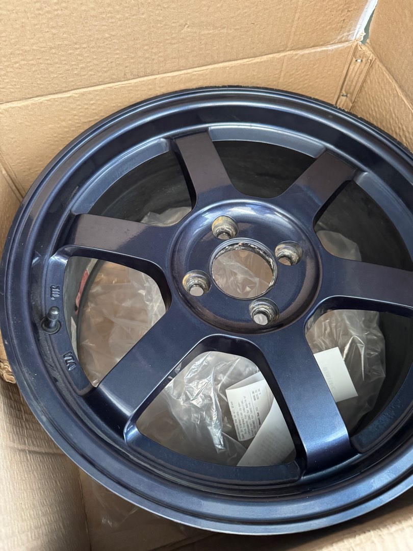 ROTA TE37 TIRE MAGS, Car Parts & Accessories, Mags and Tires on Carousell