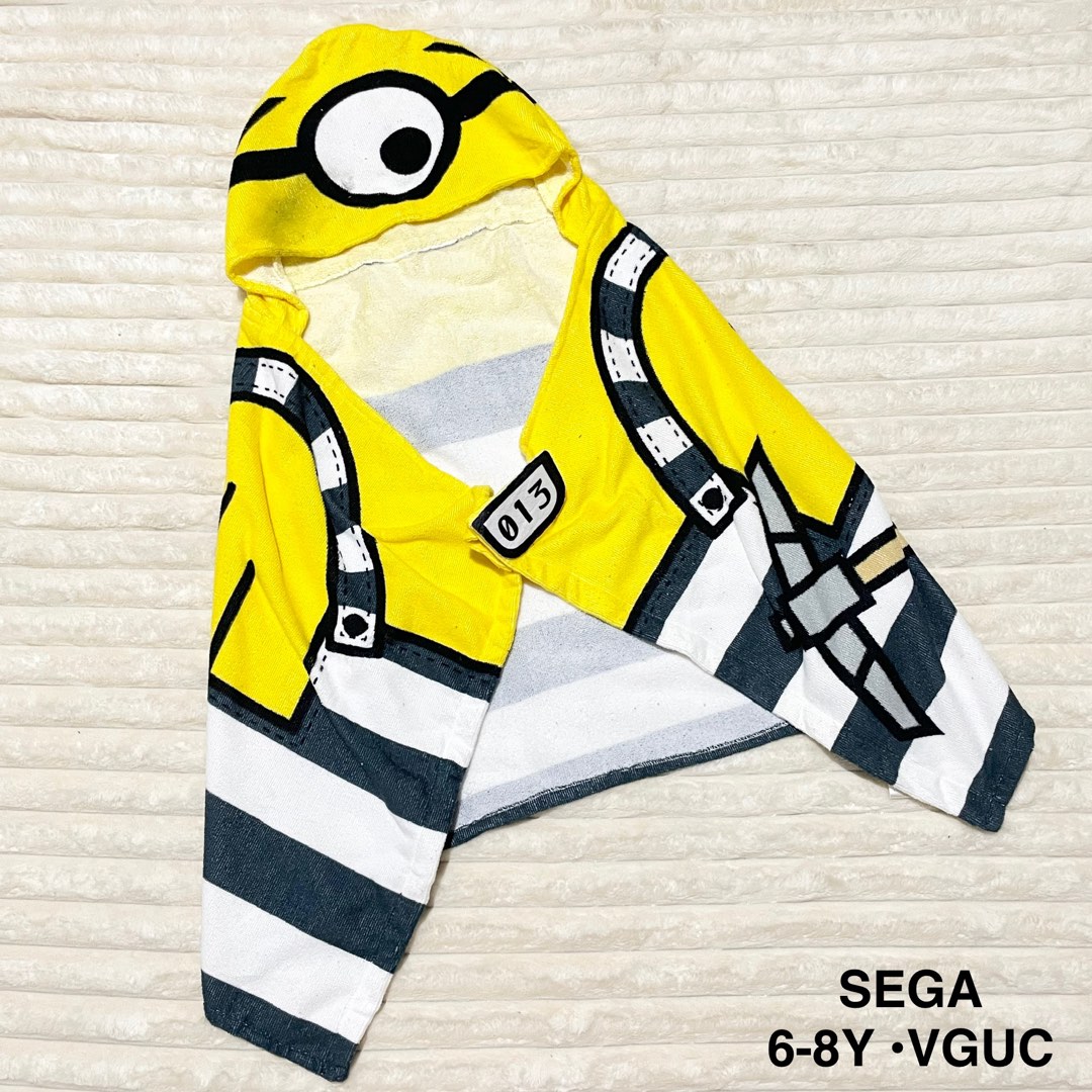 Sega Despicable Me Minions Kids Hooded Towel, Babies & Kids, Bathing ...