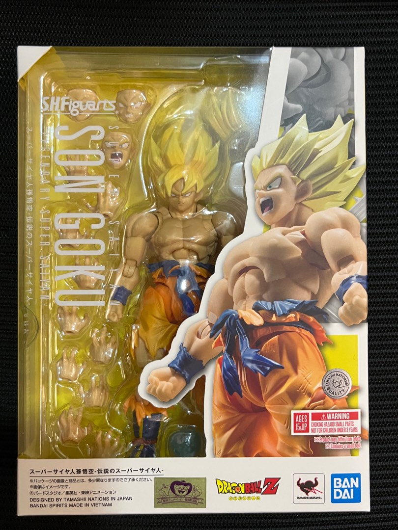 SHF Goku Legendary Super Saiyan Reissue Ver, Hobbies & Toys, Toys ...