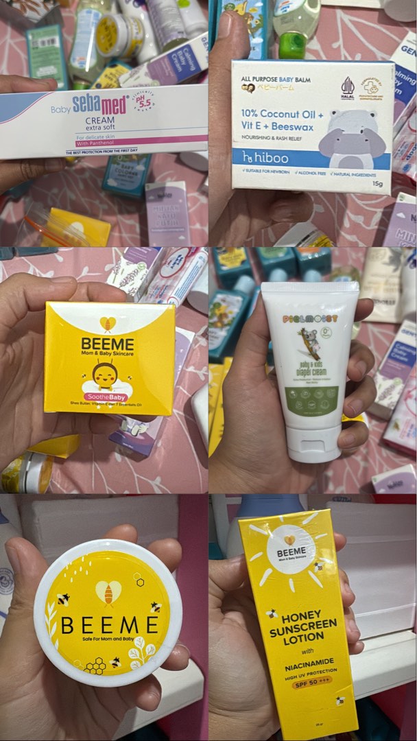 SKINCARE BABY (beeme, pielmoist, sebamed) harga satuan cek caption ...