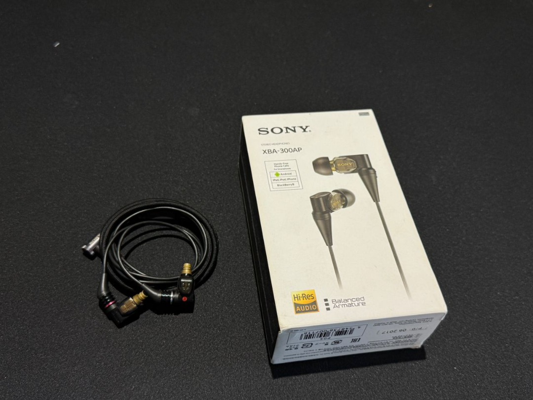 Sony XBA300AP 3BA Hires, Audio, Earphones on Carousell