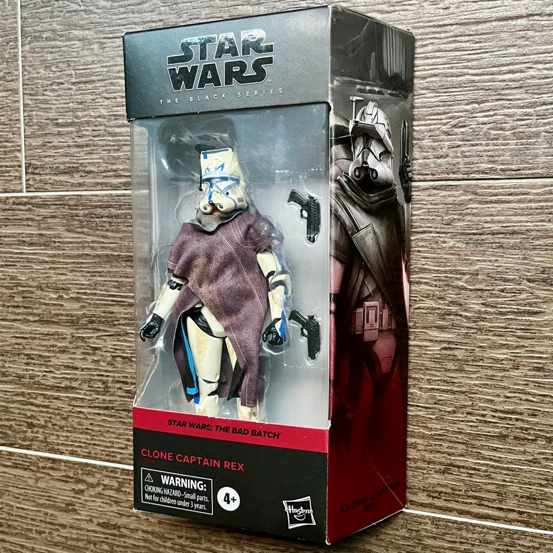 Star Wars Black Series Captain Rex 6” inch scale action figures bad ...