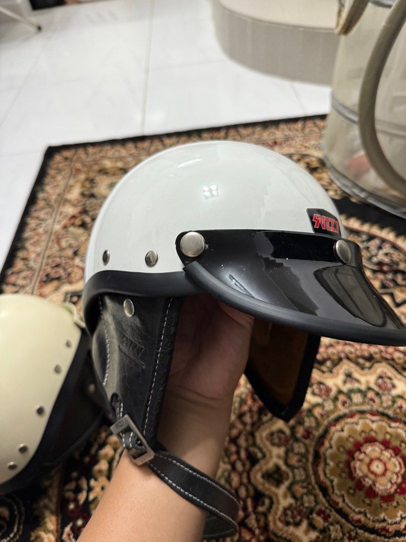 Suzzy Helmet "meresapi" harley davidson custom chopper, Auto ...