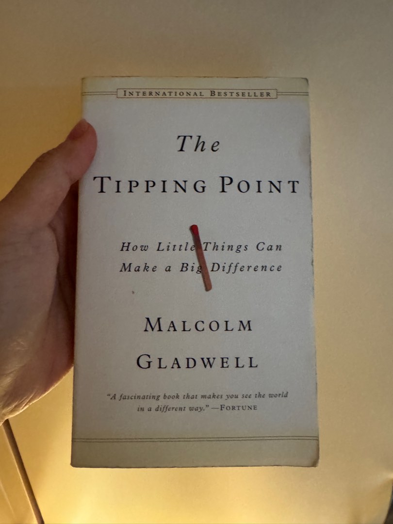 The tipping point Malcolm Gladwell, Buku & Alat Tulis, Buku di Carousell