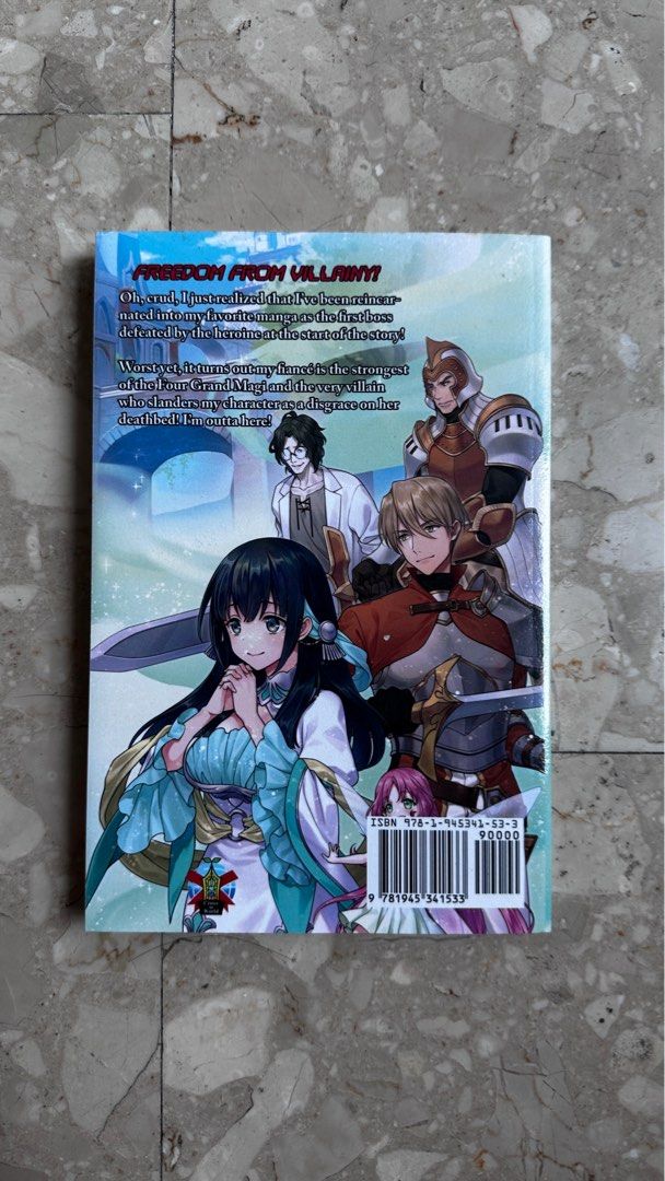 The Weakest Manga Villainess Wants Her Freedom Light Novel (Cross ...