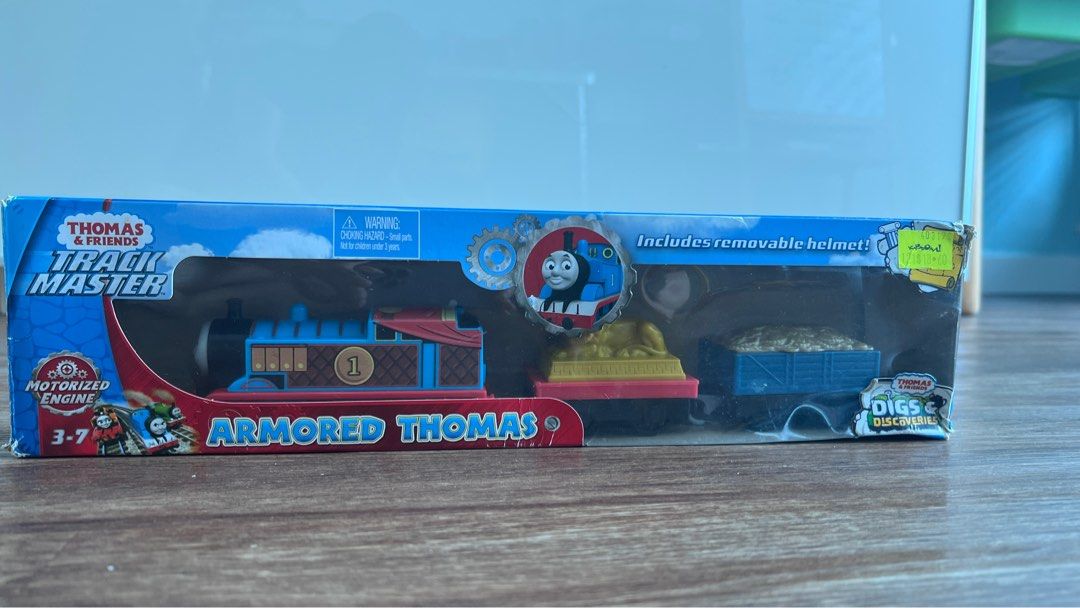 Thomas & Friends Track Master Armored Thomas Motorized Engine with ...