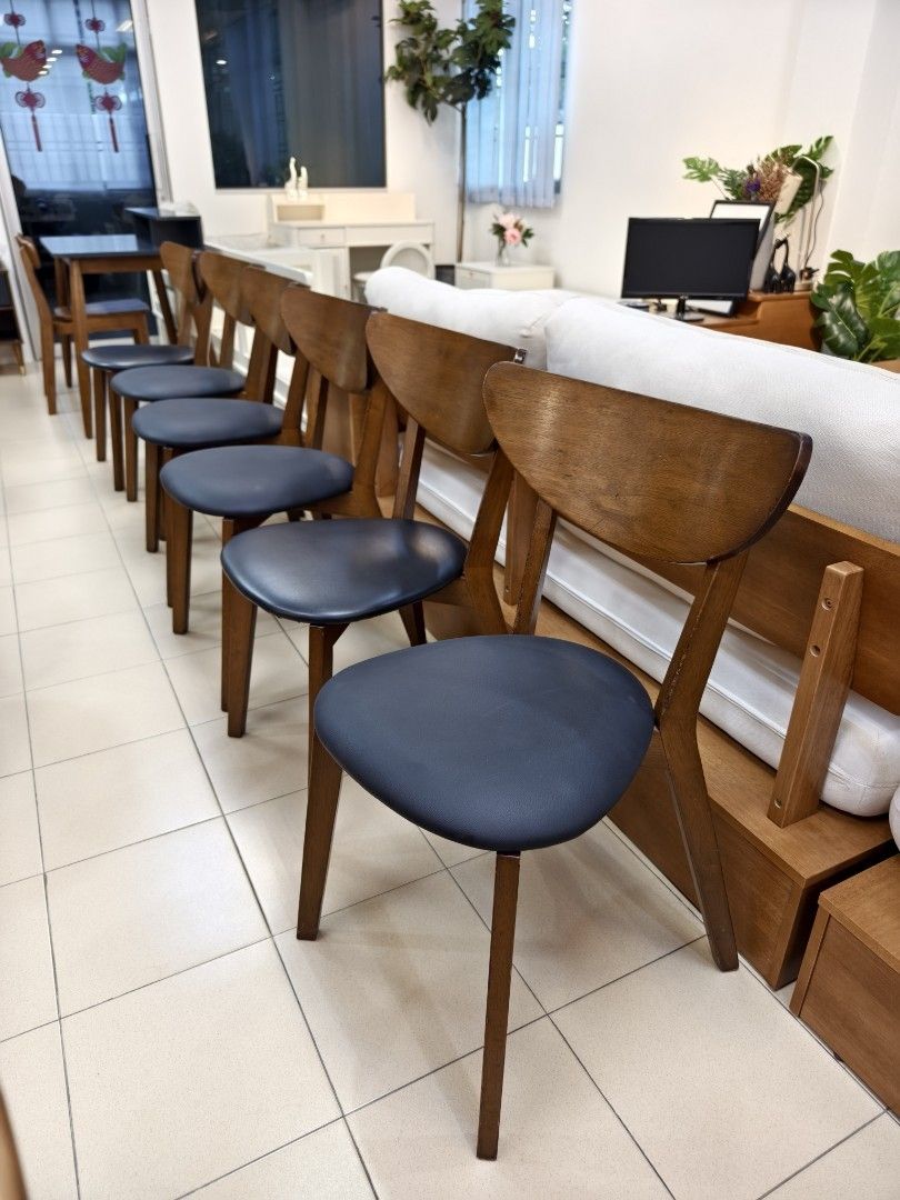 Used Chairs, Dining Chair, Study Chair - Solid Rubberwood, Furniture ...