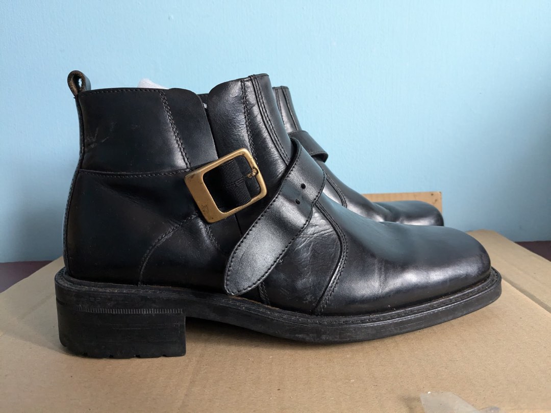 Vintage Clarks High Cut Boots Square Toe, Men's Fashion, Footwear ...