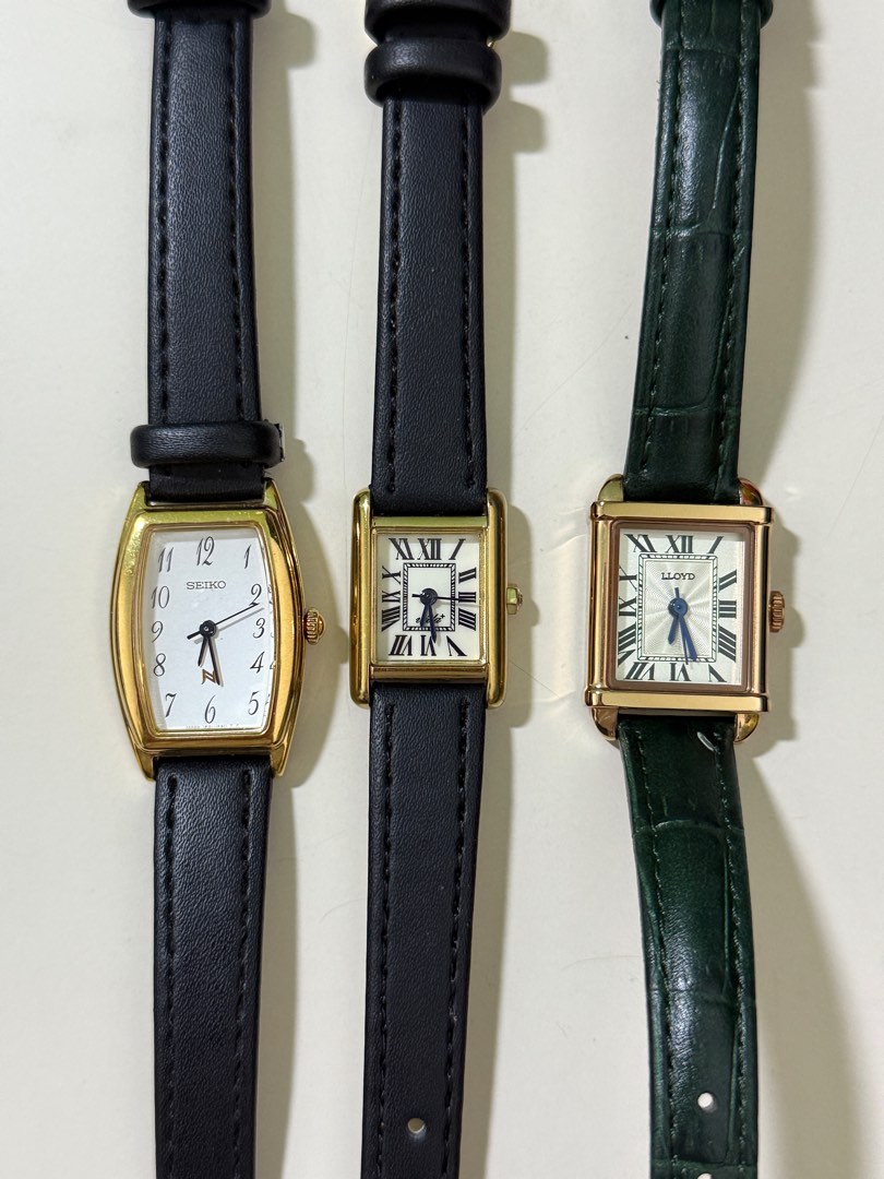 Vintage tank watches, Women's Fashion, Watches & Accessories, Watches ...