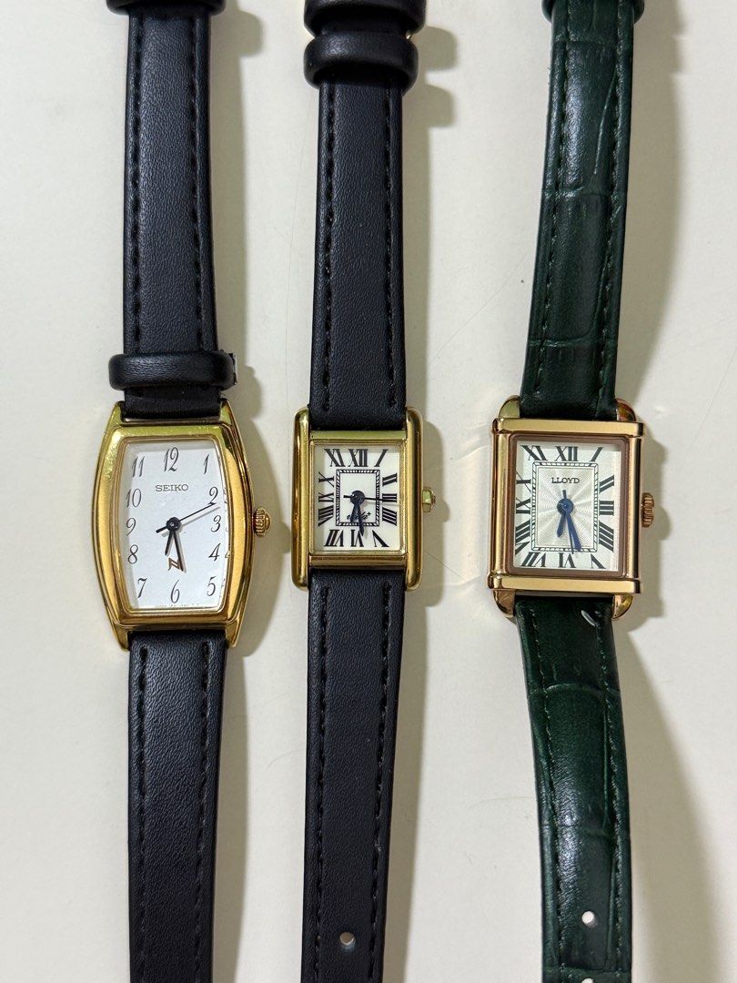 Vintage tank watches, Women's Fashion, Watches & Accessories, Watches ...