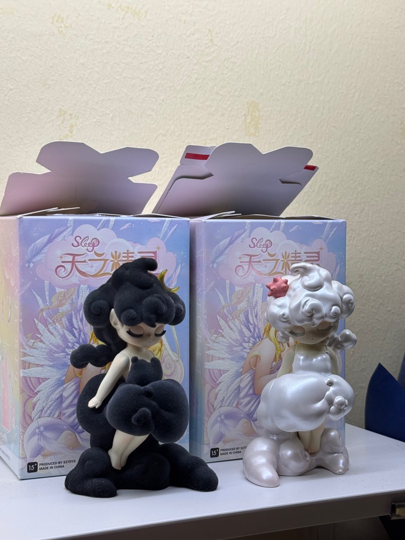 52TOYS SLEEP SKY ELVES DARK CLOUD + WHITE CLOUD, Hobbies & Toys, Toys & Games on Carousell