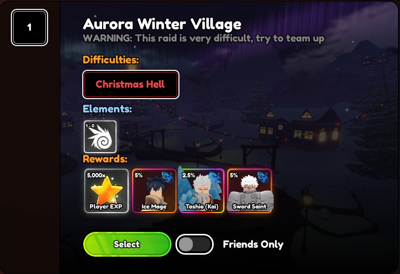 ANIME LAST STAND RAID (AURORA WINTER VILLAGE), Video Gaming, Gaming ...