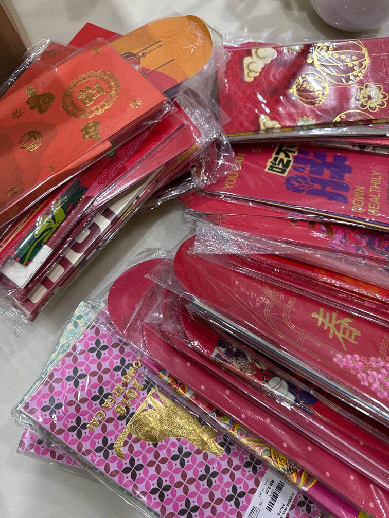 Assorted unused red packet, Everything Else, Others on Carousell