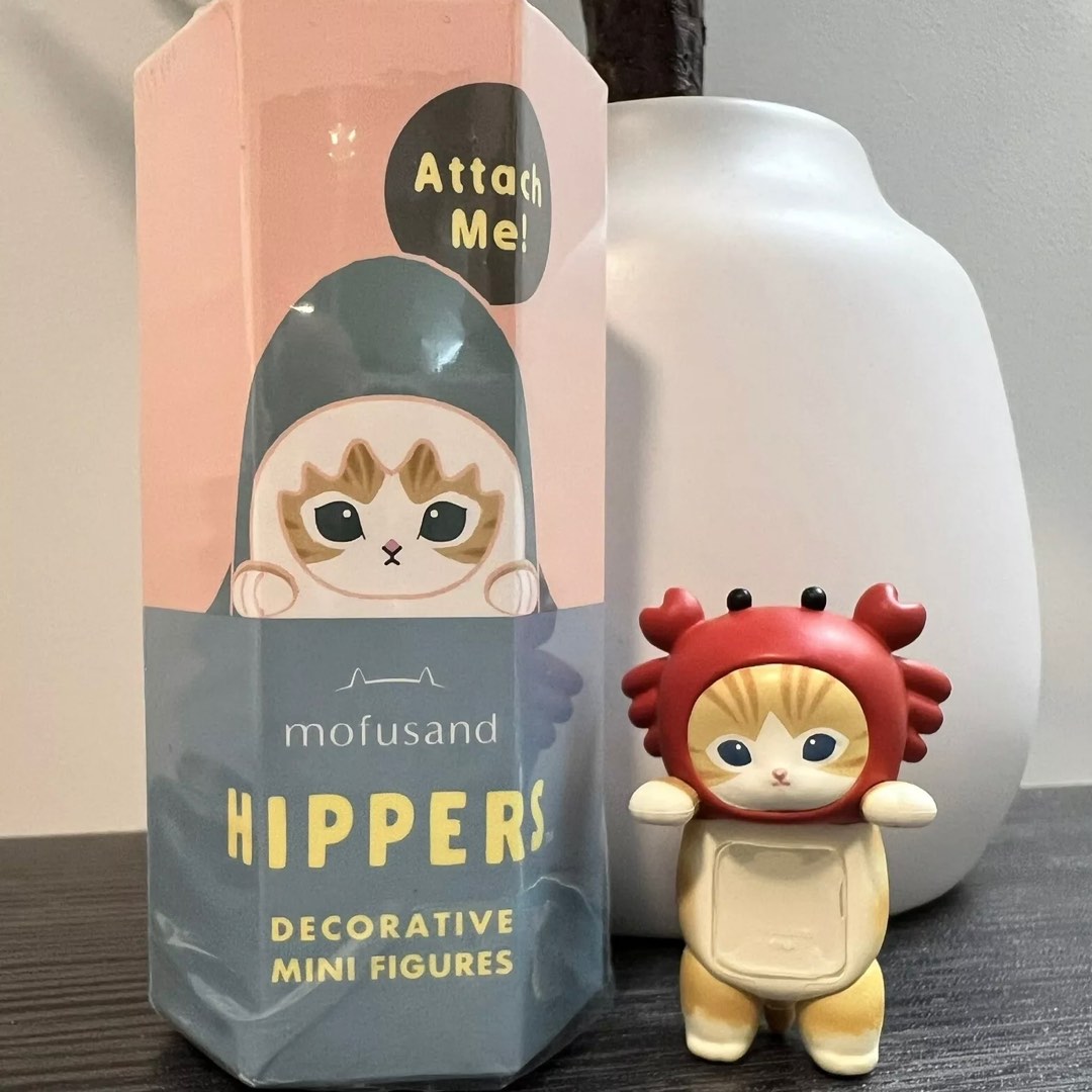 Authentic Ready Stock Mofusand Hippers Secret Rare - Crab, Hobbies ...