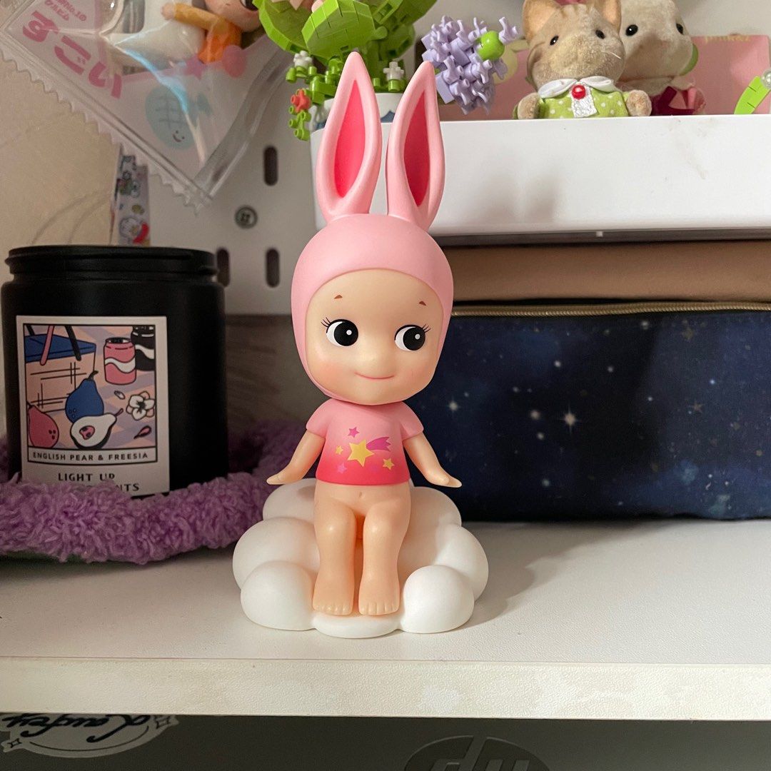 Authentic Ready Stock Sonny Angel Bobbing Head Cloud Style - Bunny ...