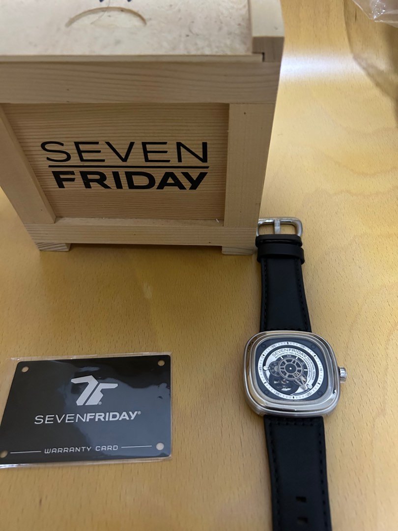 Original Sevenfriday Watches with Official Receipts. | SF-P1B/01. , Men ...