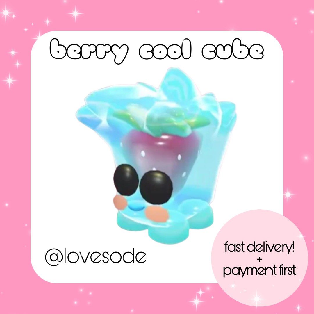 berry cool cube (legendary) - adopt me pet HOLIDAY SALE 🎄, Video Gaming, Gaming Accessories, In ...