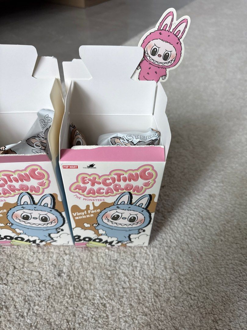 BNIF Labubu V1 Exciting Macaron Sea Salt Coconut and Lychee Berry ...