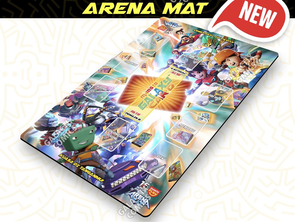 Boboiboy ARENA MAT V3, Hobbies & Toys, Collectibles & Memorabilia ...