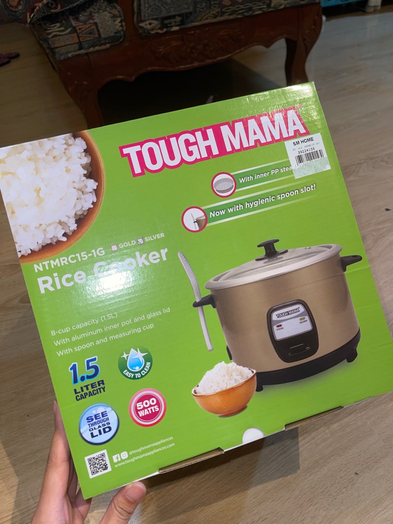 BRAND NEW 1.5 L Rice Cooker Tough Mama, TV & Home Appliances, Kitchen ...