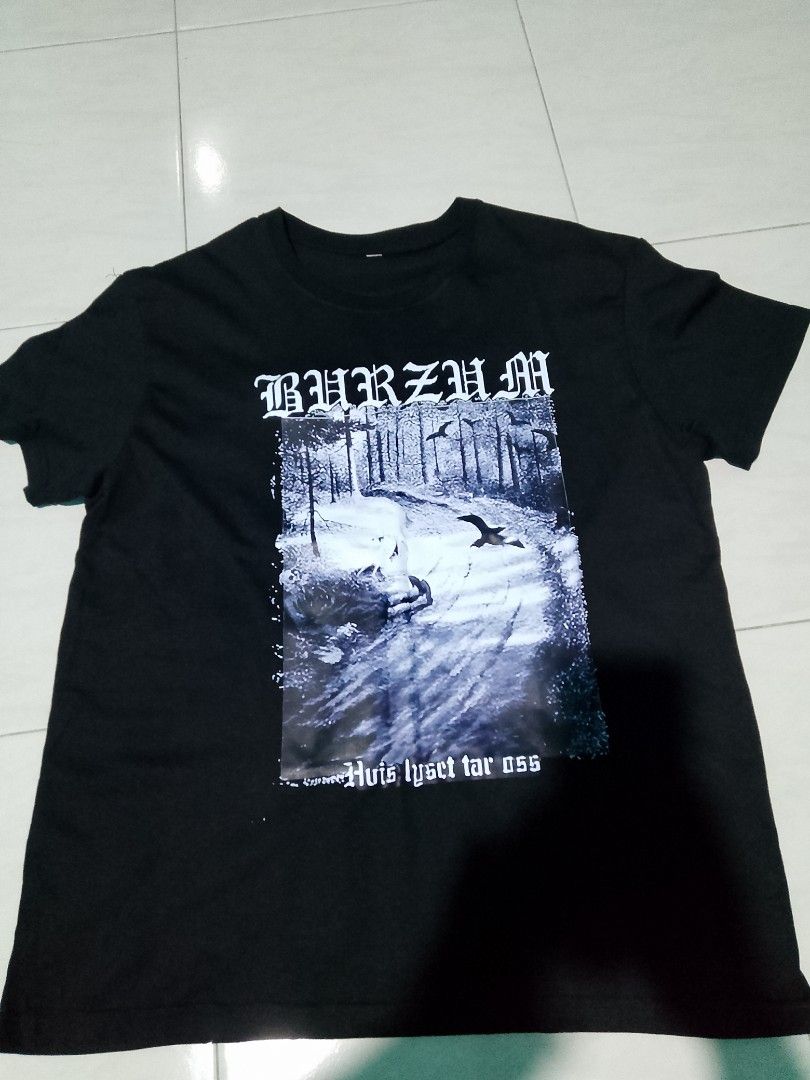 Burzum Hvis Lyset Tar Oss tee, Men's Fashion, Tops & Sets, Tshirts & Polo Shirts on Carousell