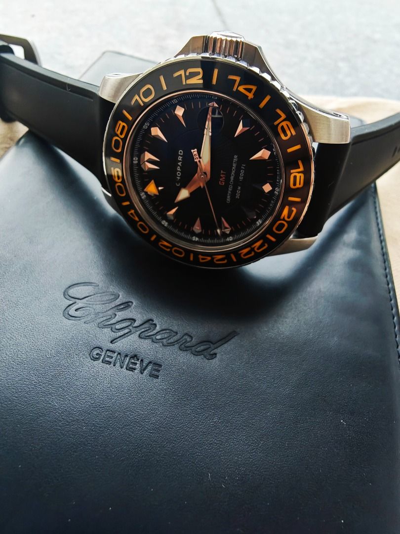 Chopard Pro One GMT LUC Micro rotor caliber , 名牌, 手錶 - Carousell