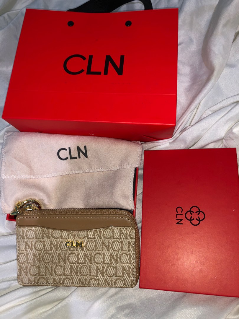 Cln wallet bnew w/ box and paper bag, Luxury, Bags & Wallets on Carousell