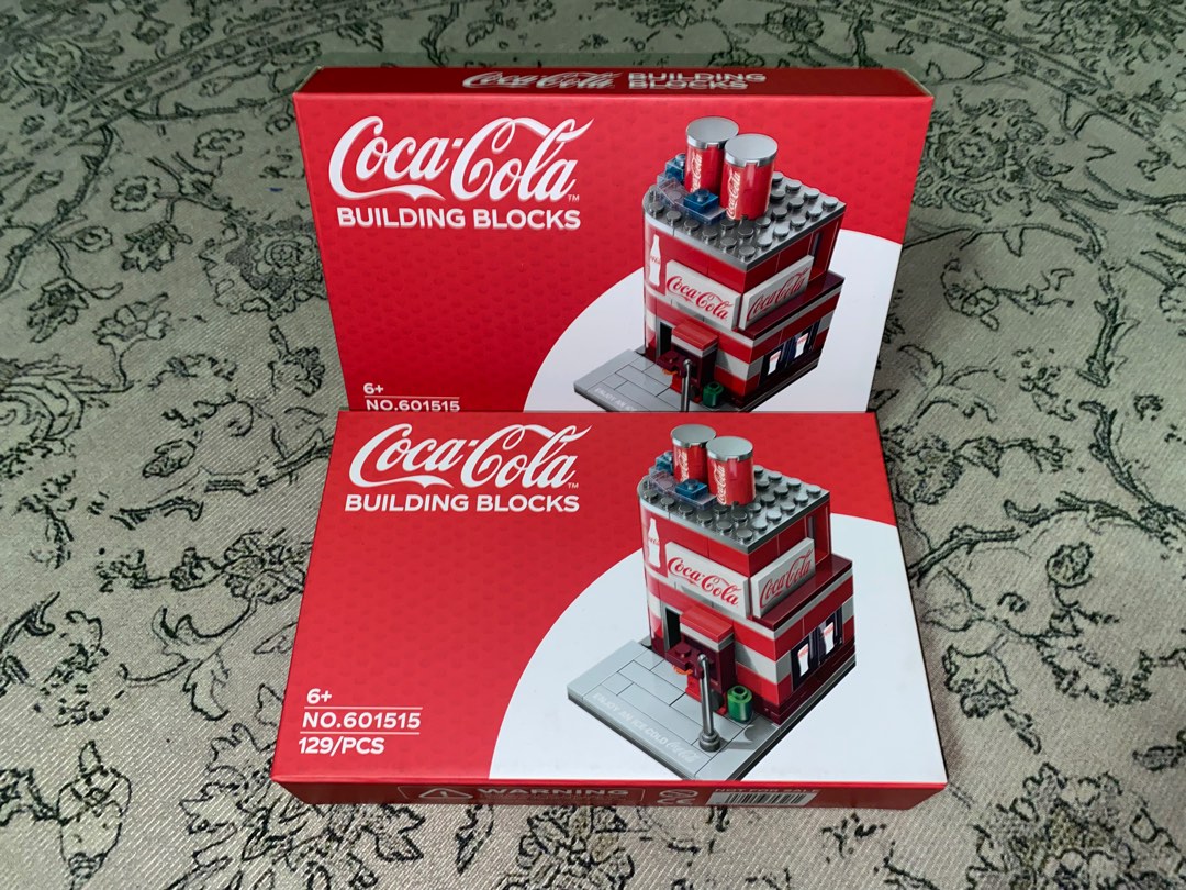 COCA COLA X FAMILY MART BUILDING BLOCKS LEGO, Hobbies & Toys, Toys ...