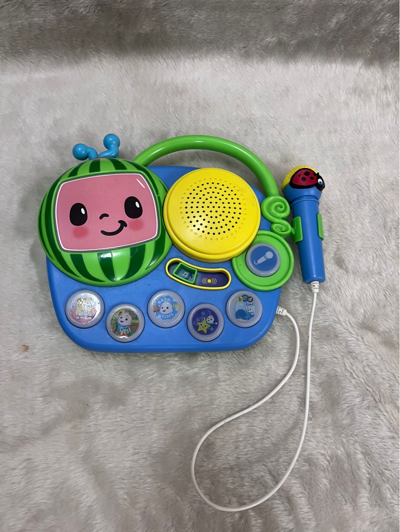 Cocomelon My First Sing Along Boombox, Hobbies & Toys, Toys & Games on ...