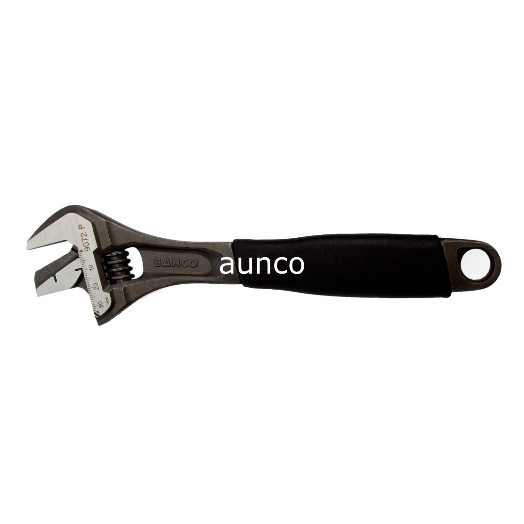 (COD) BAHCO 9072P 10" ERGO Reversible Jaw Adjustable Wrench 90P Series ...