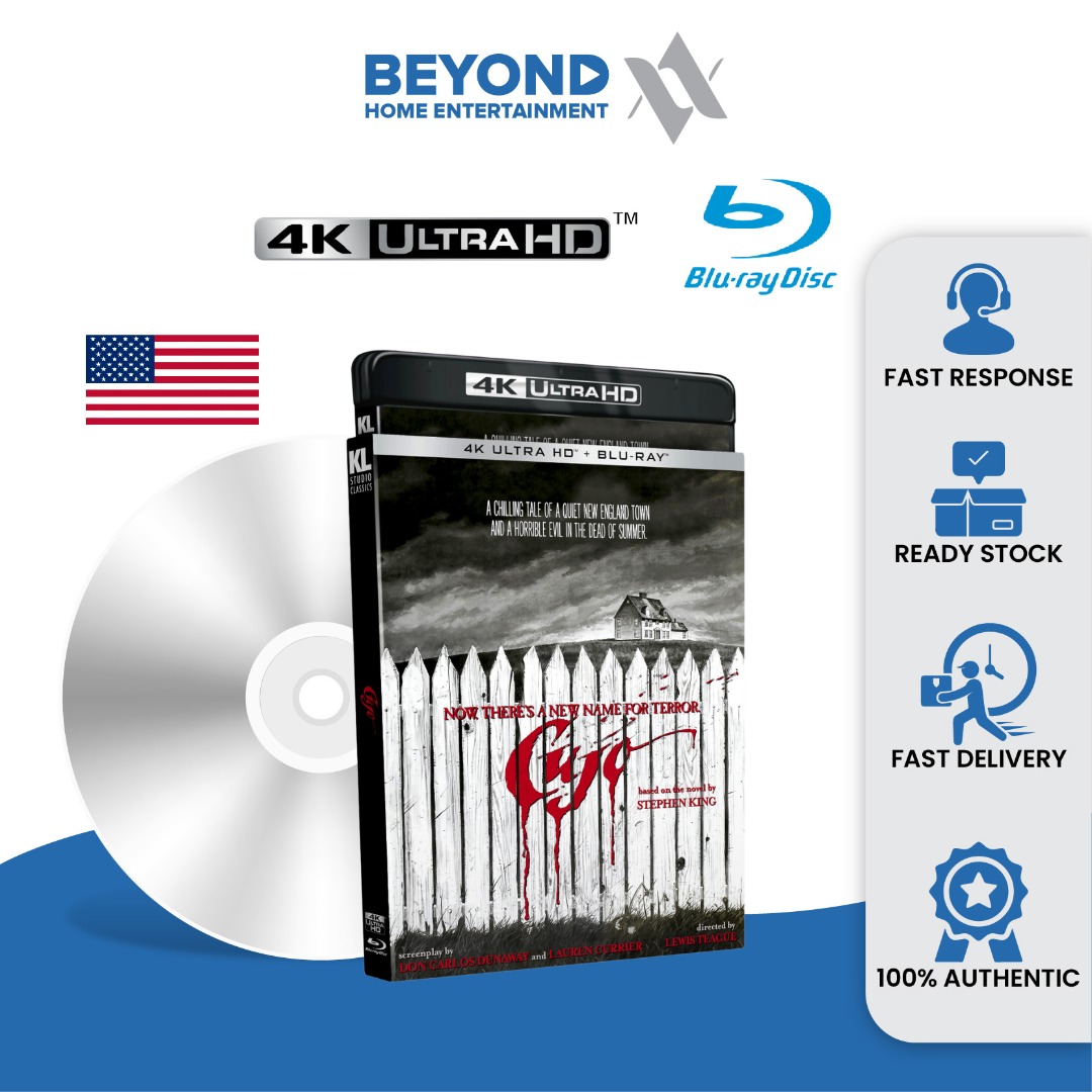 Cujo (Kino Lorber) [4K Ultra HD + Bluray], Hobbies & Toys, Music ...