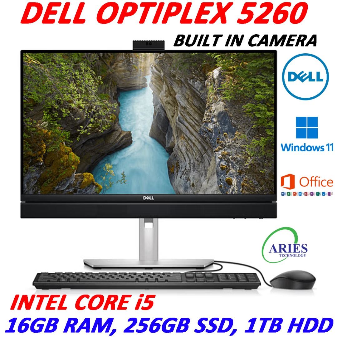 Dell OptiPlex 5260 All In One Intel Core i5 In Aries Technology ...