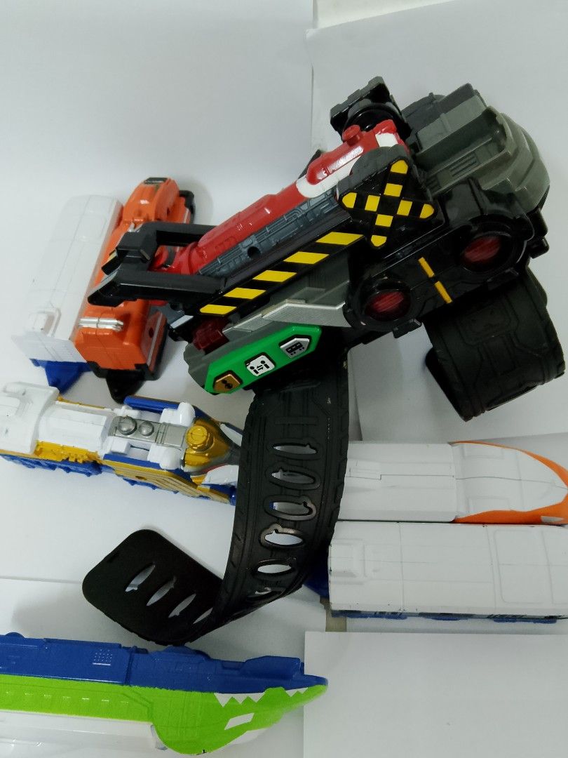 Dx Toqger Sentai / power rangers train, Hobbies & Toys, Toys & Games on ...