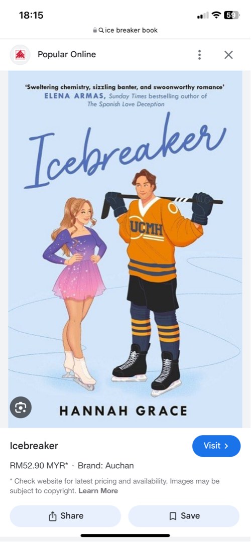 english novel ice breaker, Hobbies & Toys, Books & Magazines ...