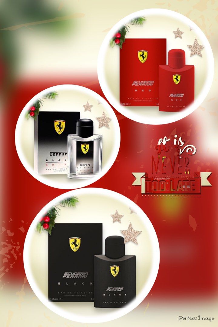 Ferrari Perfume Collection EDT 125ml, Beauty & Personal Care, Fragrance ...