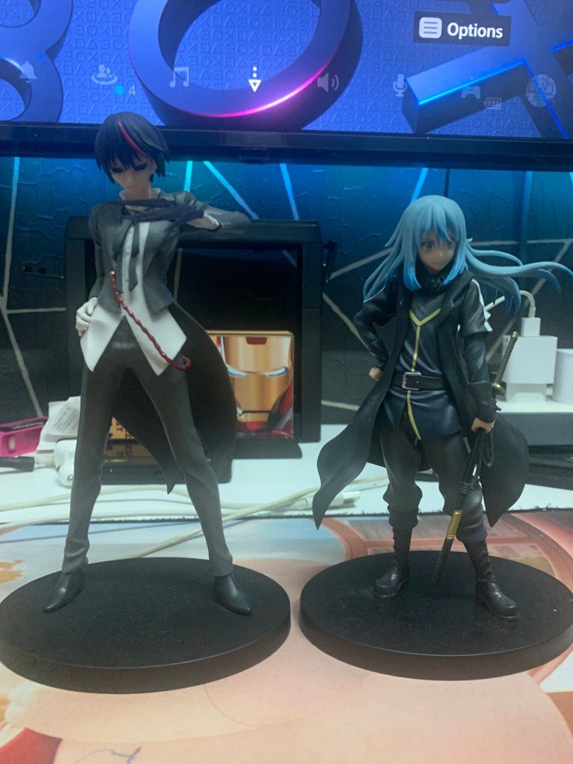 Figure Rimuru and Diablo, Hobbies & Toys, Toys & Games on Carousell