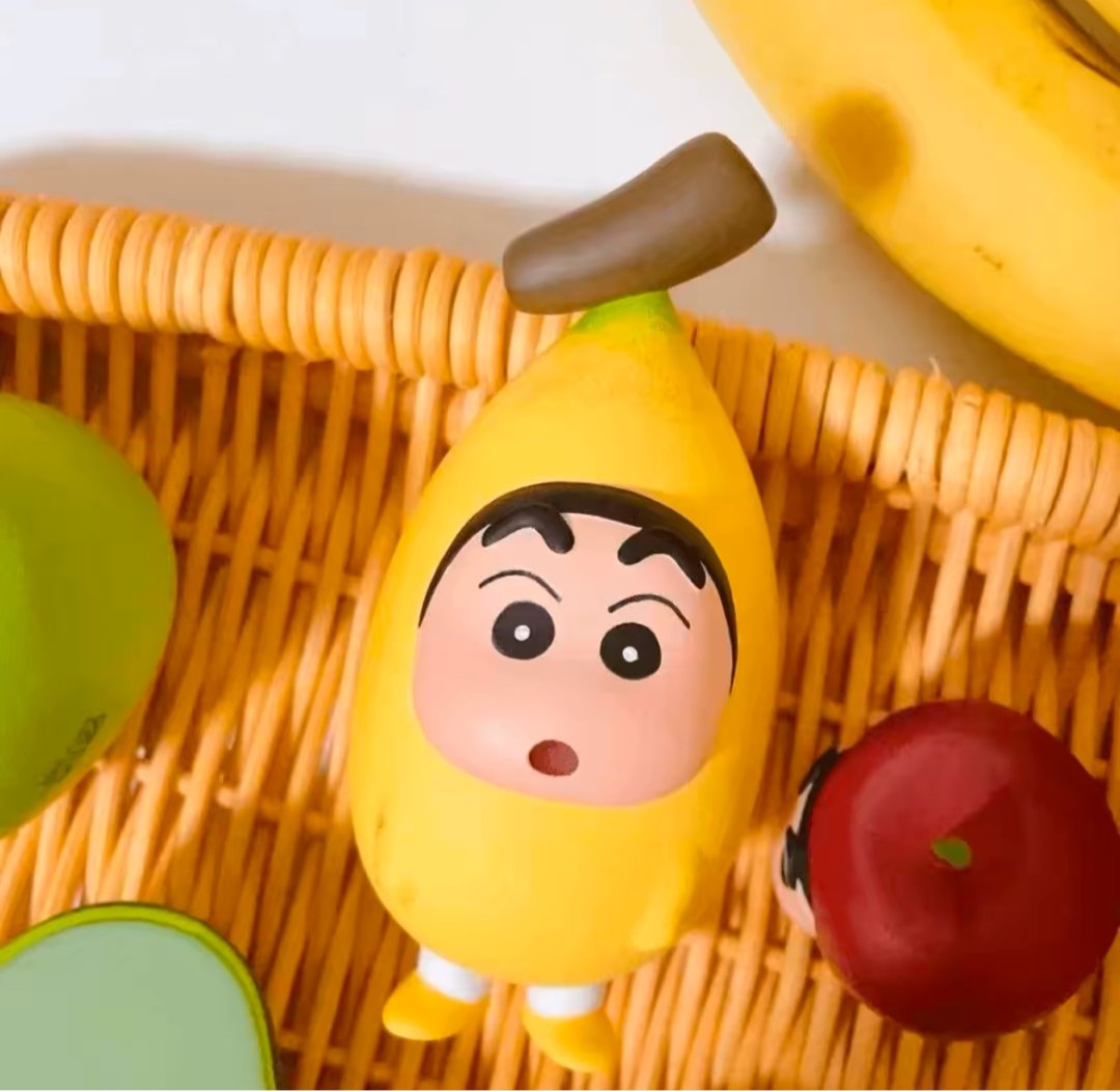 figure sinchan pisang import, Antik, Furnitur di Carousell