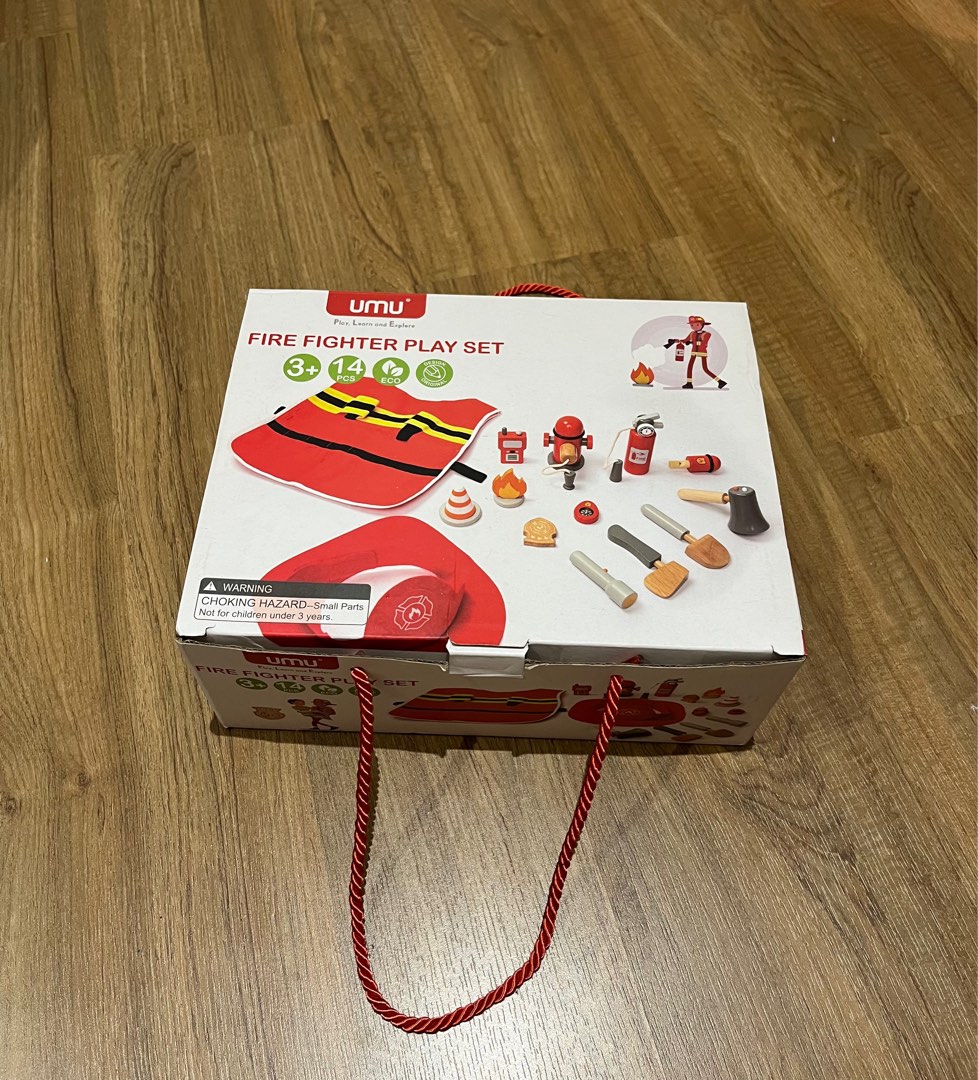 Fire Fighter Play Set, Hobbies & Toys, Toys & Games on Carousell