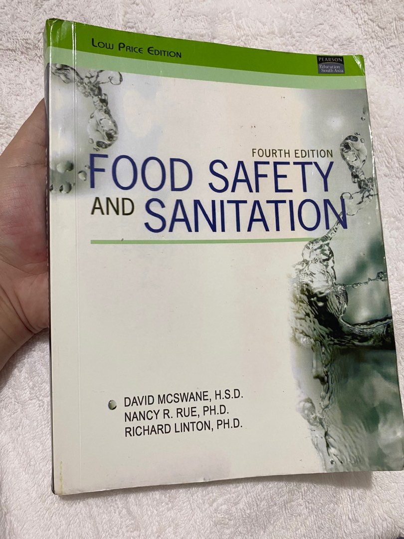Food Safety and Sanitation book 4th edition, Hobbies & Toys, Stationary ...