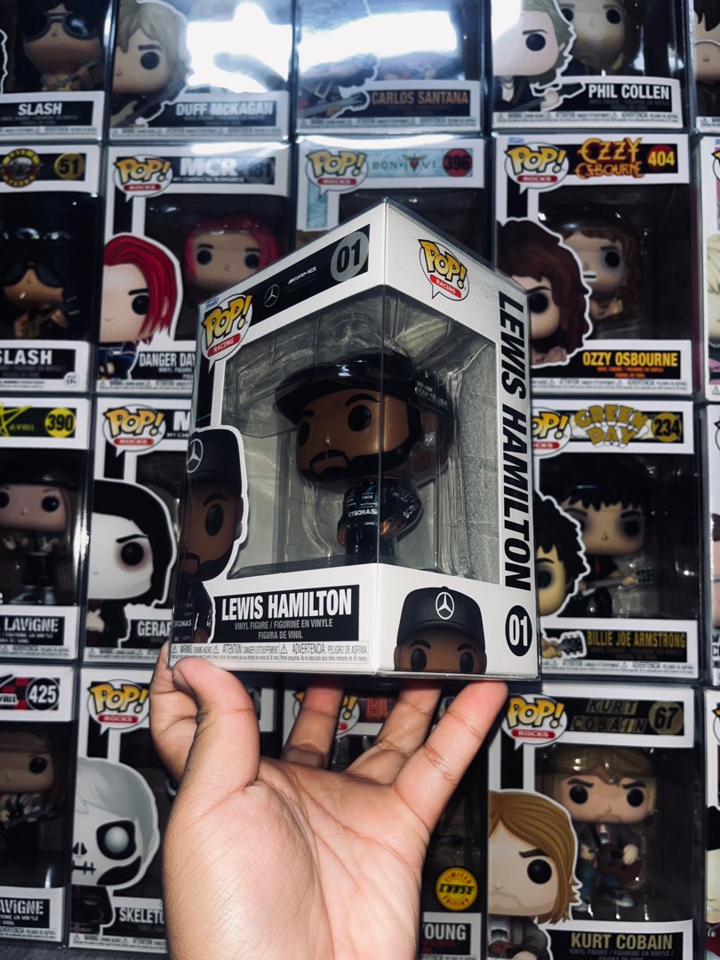 Funko Pop ! - Lewis Hamilton, Hobbies & Toys, Toys & Games on Carousell