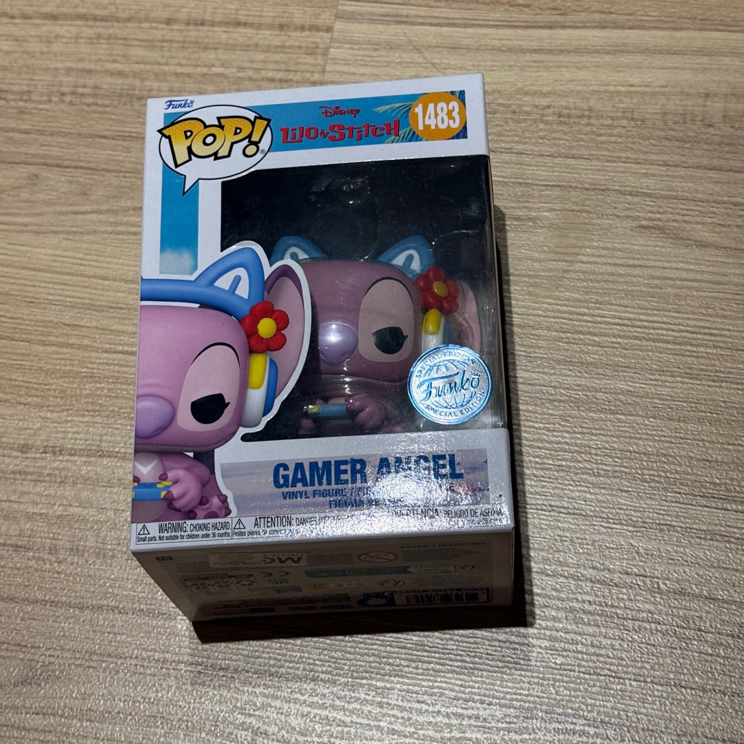 Funko Pop Stitch - Gamer Angel, Hobbies & Toys, Toys & Games on Carousell