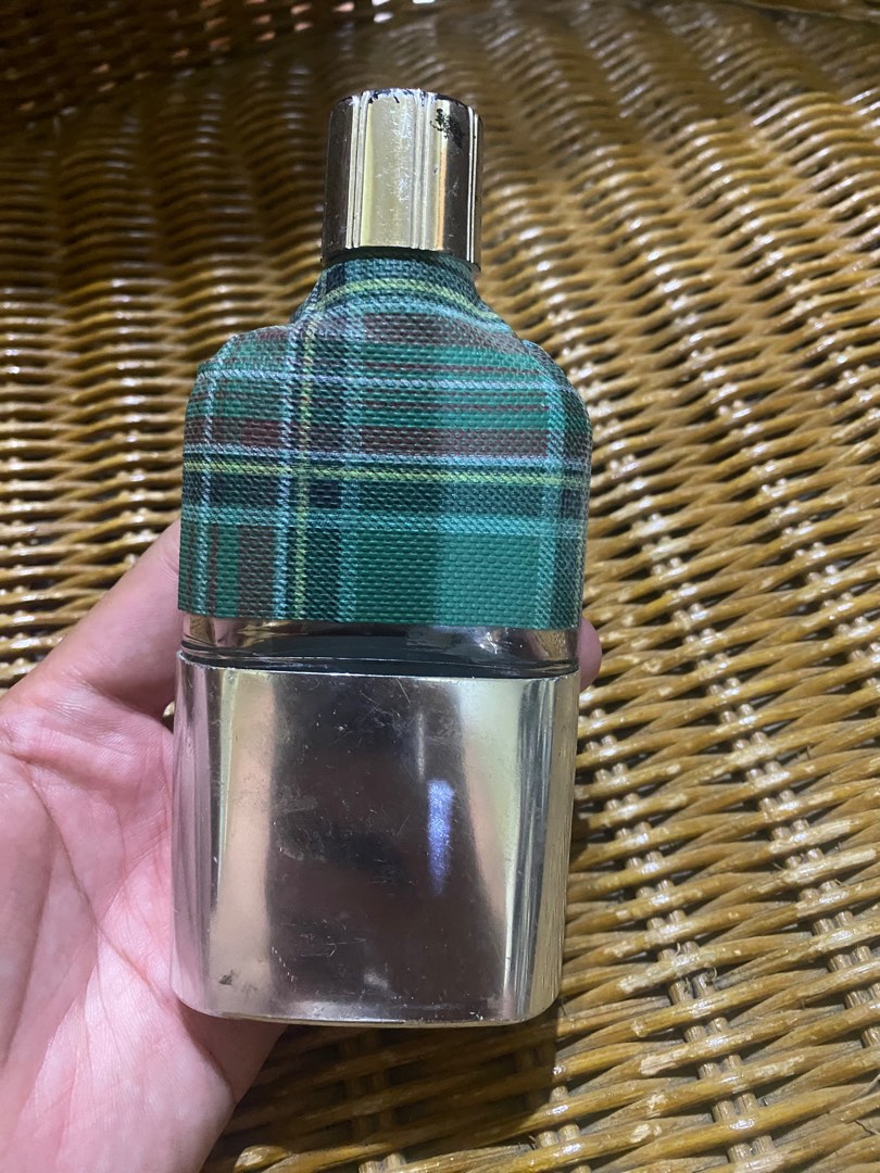 Glass and metal flask (5.5 inches), Hobbies & Toys, Memorabilia ...