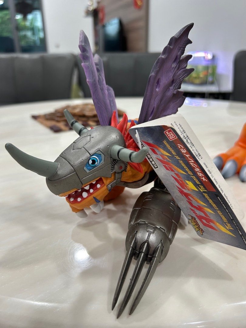 Digimon - Greymon & Metalgreymon figure, Hobbies & Toys, Toys & Games ...