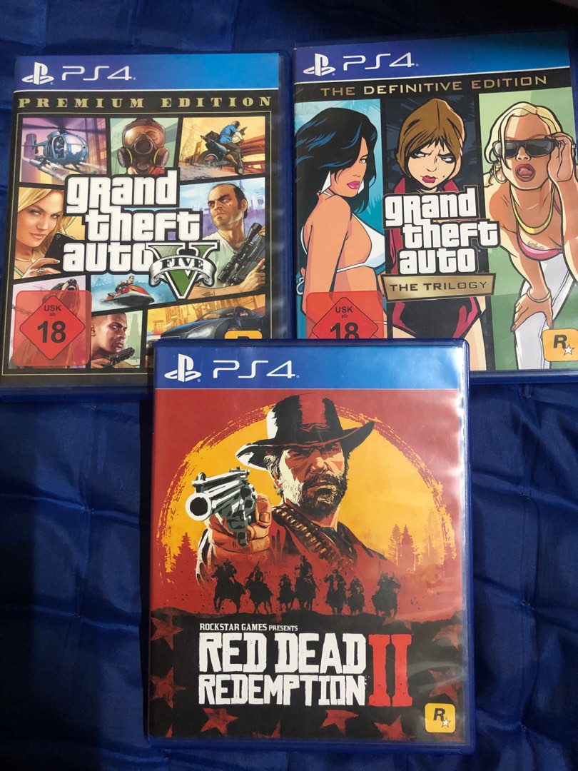 Gta V , Gta Trilogy , Red Dead Redemption 2 , Wwe 2k24, Video Gaming ...