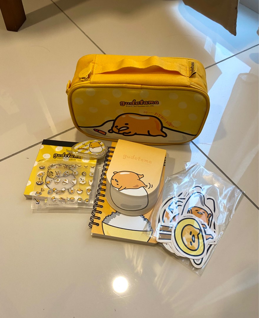 Gudetama Sanrio Set - Korean ver., Hobbies & Toys, Stationery & Craft ...