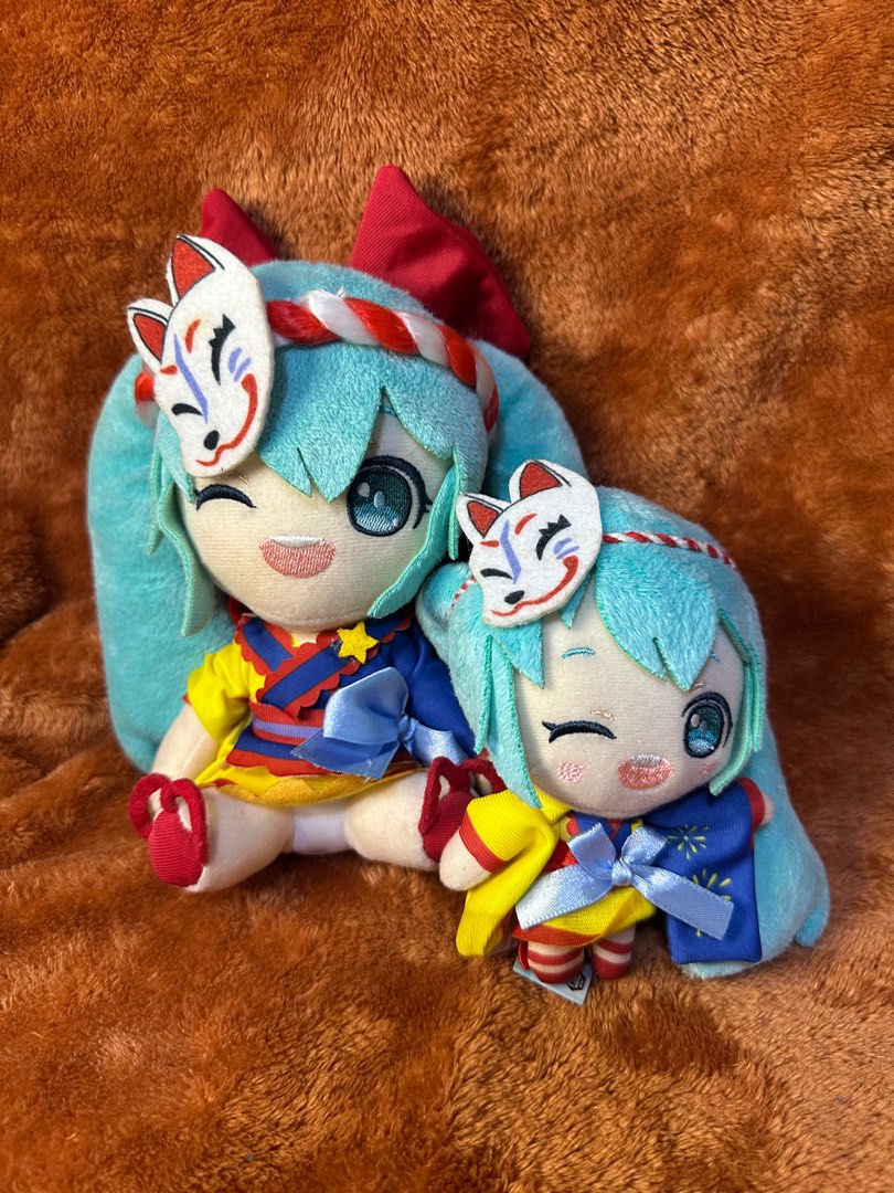 hatsune miku (kitsune), Hobbies & Toys, Toys & Games on Carousell