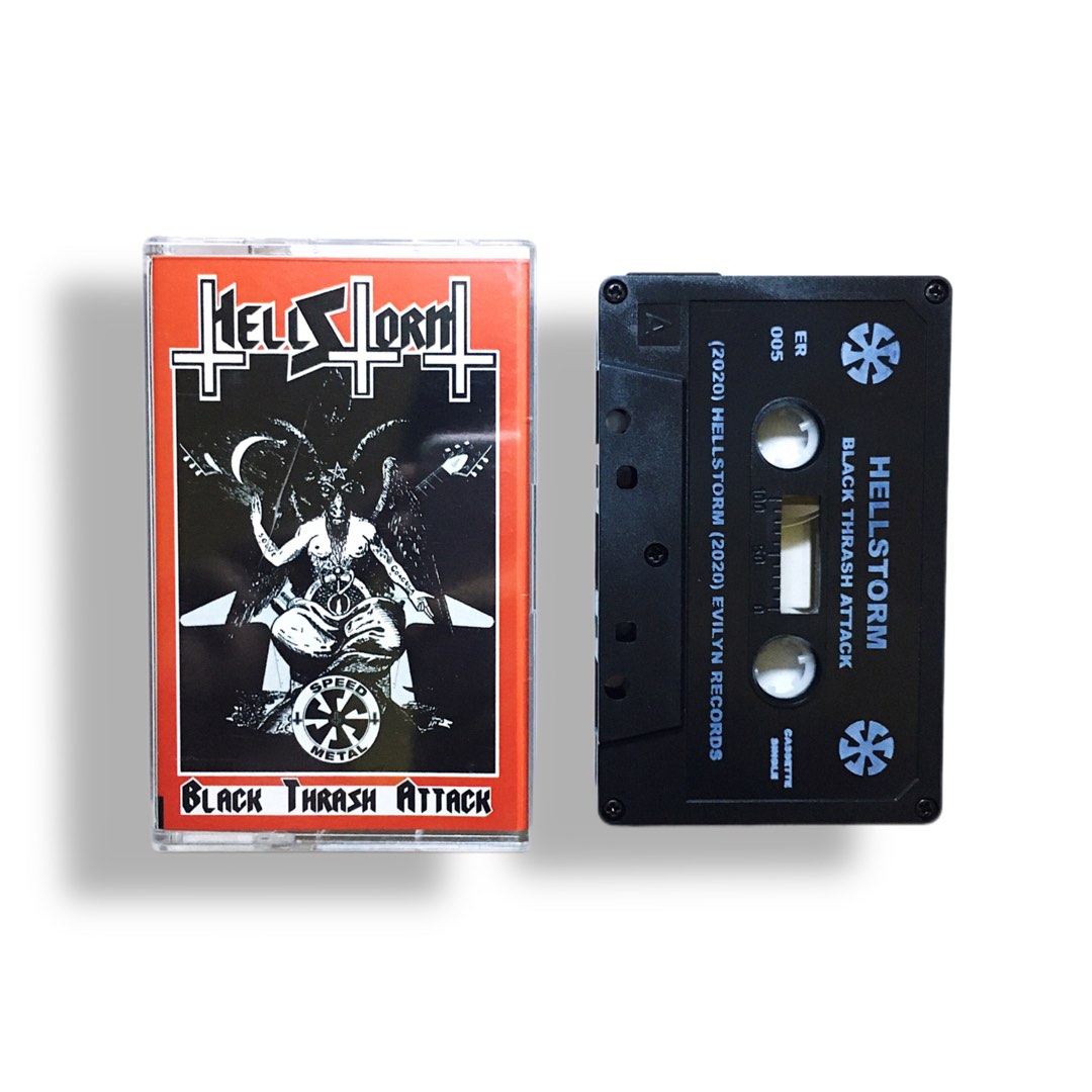HELLSTORM - Black Thrash Attack Cassette | Tape | Kaset Black/Thrash ...