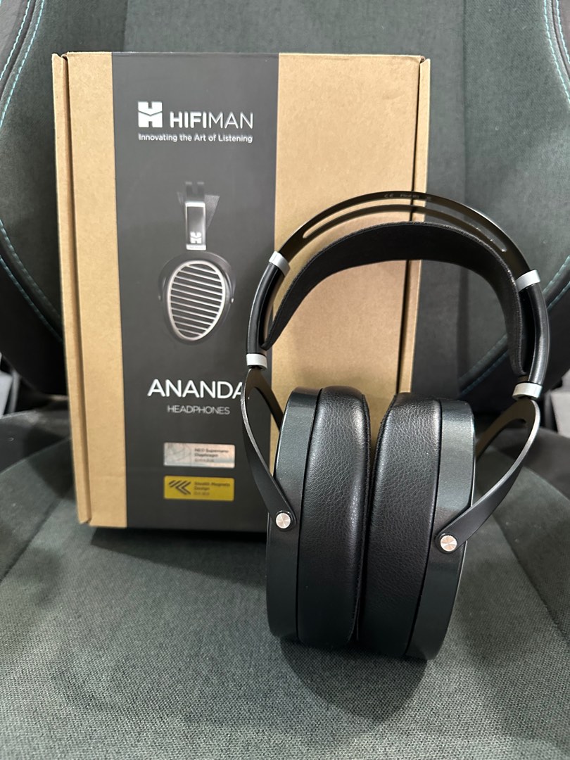 Hifiman Ananda Stealth Open Back Headphones, Audio, Headphones ...
