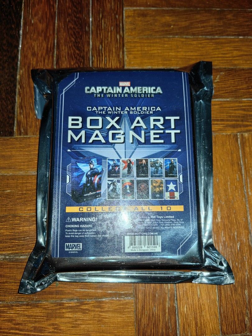 Hot Toys Box Art Magnet Captain America Series, Hobbies & Toys ...