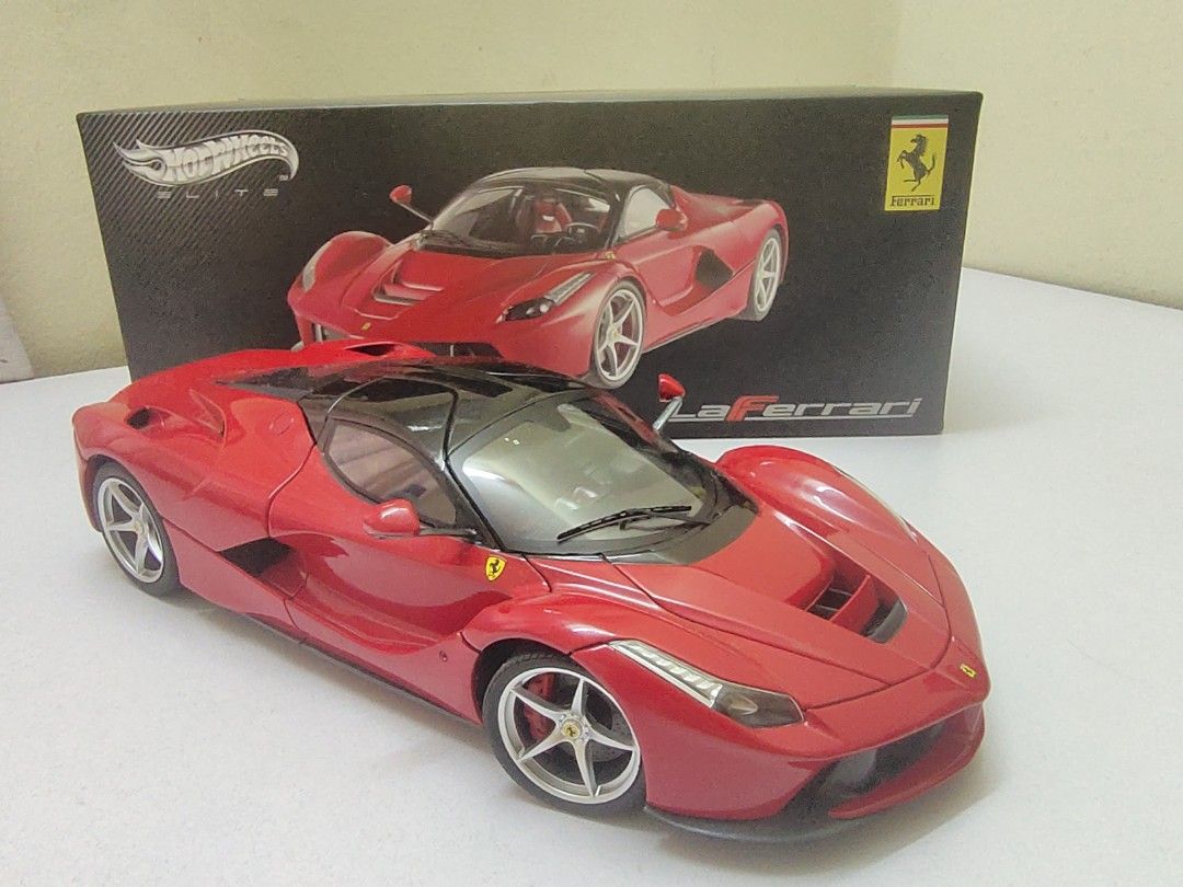 Hotwheels Elite Ferrari Laferrari 1/18 (Not Autoart, kyosho, BBR ...